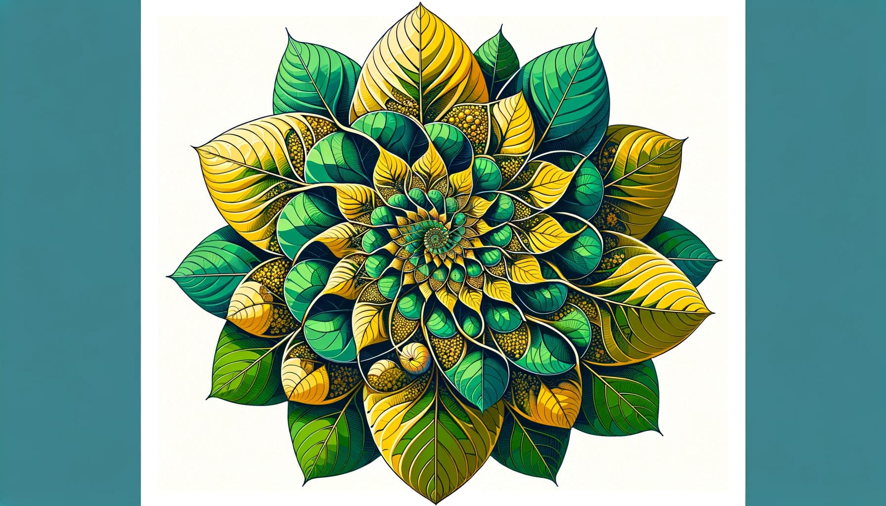 Phyllotaxis: draw flowers using mathematics